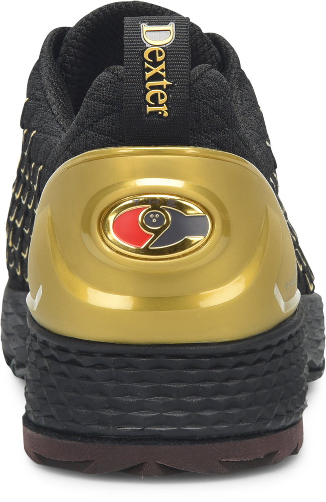 Dexter Mens THE C9 Knit BOA Black/Gold Bowling Shoes + FREE SHIPPING