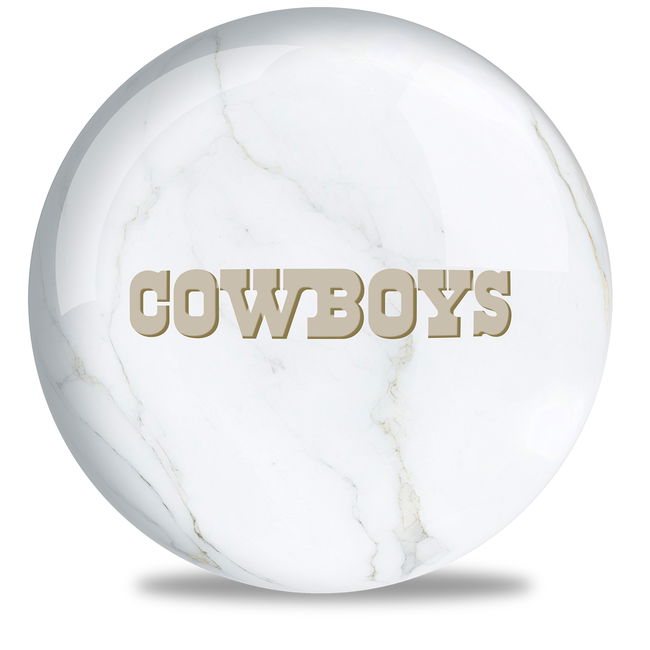 OnTheBallBowling NFL Dallas Cowboys Marble Ball Bowling Balls + FREE ...