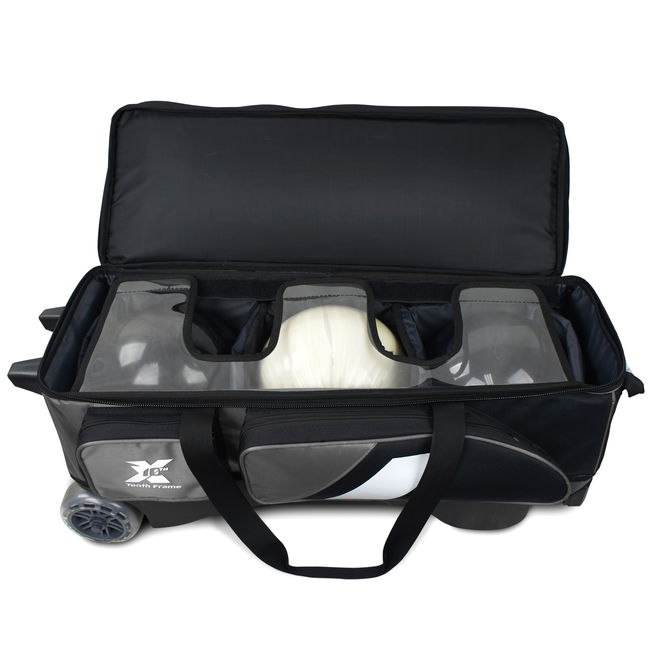 Tenth Frame Deluxe Triple Roller Grey + Free Shipping