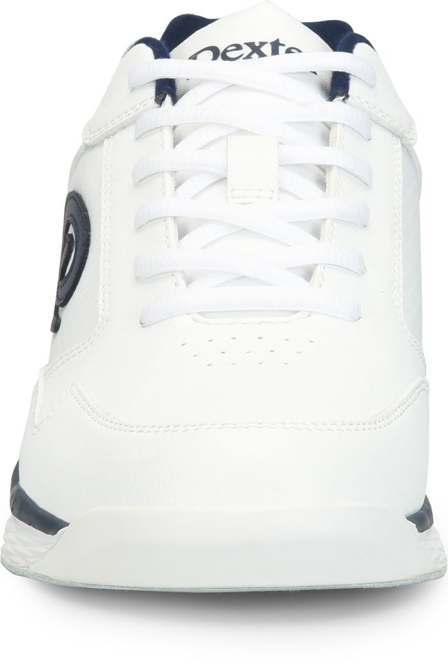 Dexter Mens Ricky V White/Blue Bowling Shoes + FREE SHIPPING