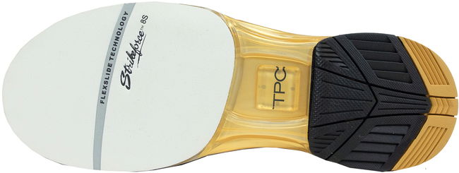 KR Strikeforce Unisex TPC Alpha Black/Gold Right Hand Bowling Shoes ...