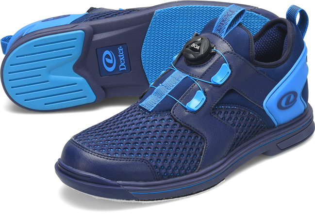 Dexter Mens Dexlite Pro BOA Navy Right Hand Bowling Shoes + FREE SHIPPING