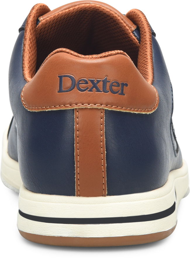 Dexter Mens Nash Navy/Tan Bowling Shoes + FREE SHIPPING