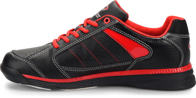 Dexter Mens Ricky IV Black/Red Bowling Shoes + FREE SHIPPING