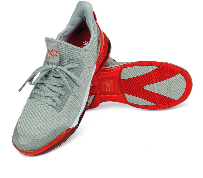 KR Strikeforce Unisex TPC Alpha Grey/Red Right Hand Bowling Shoes ...