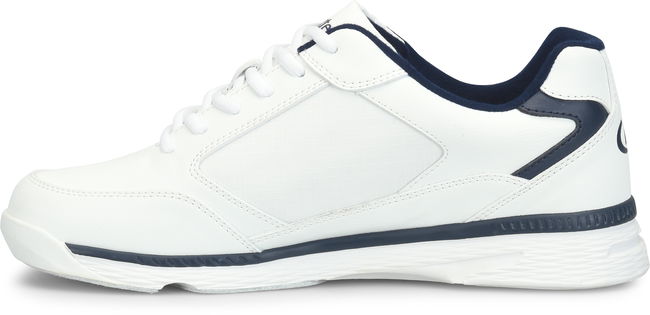 Dexter Mens Ricky V White/Blue Bowling Shoes + FREE SHIPPING