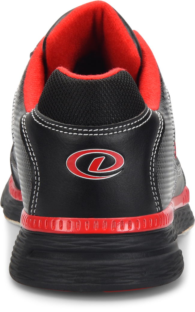 Dexter Mens Ricky IV Black/Red Bowling Shoes + FREE SHIPPING