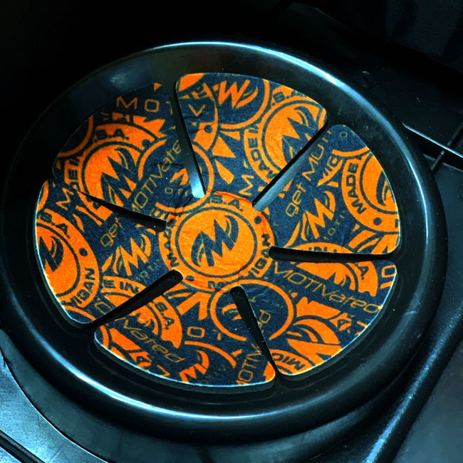 Motiv Vault Ball Cup Guard Black/Orange + Free Shipping