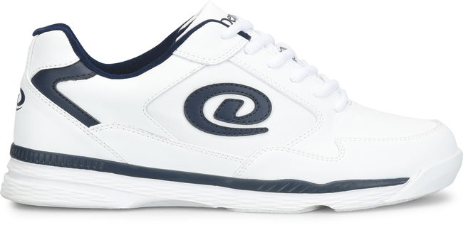Dexter Mens Ricky V White/Blue Bowling Shoes + FREE SHIPPING