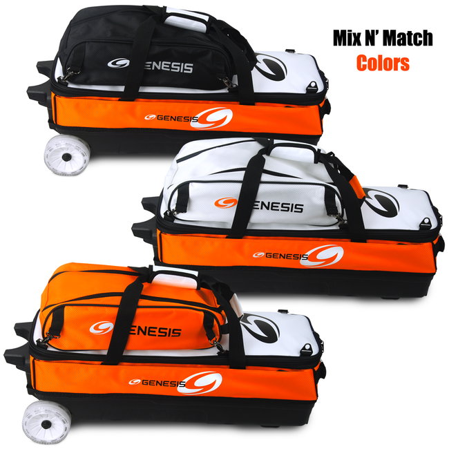 Genesis Sport Modular Triple Roller Black + Free Shipping