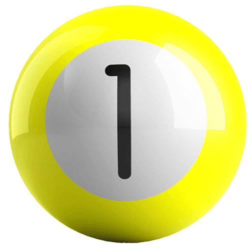 OnTheBallBowling Billiard Yellow 1 Ball Bowling Balls + FREE SHIPPING