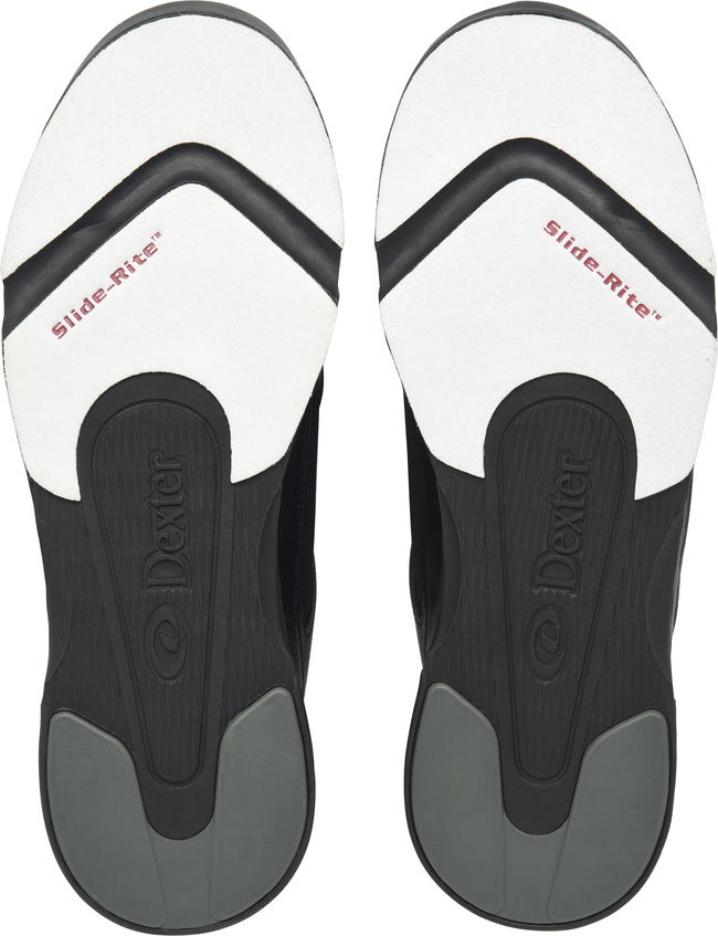 Dexter Mens Ricky V Black/Alloy Bowling Shoes + FREE SHIPPING