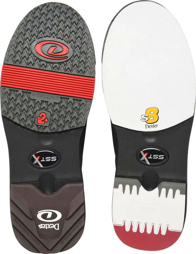 Dexter Mens SST X TRON BOA Black-ALMOST NEW Bowling Shoes + FREE SHIPPING