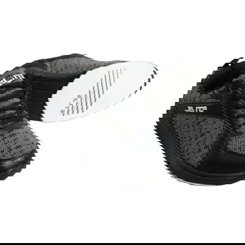 Elite Mens Pinnacle Black/Grey Bowling Shoes + FREE SHIPPING