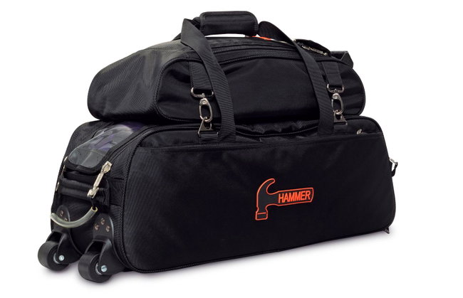 Hammer Premium Slim Triple Tote With Pouch Black + Free Shipping