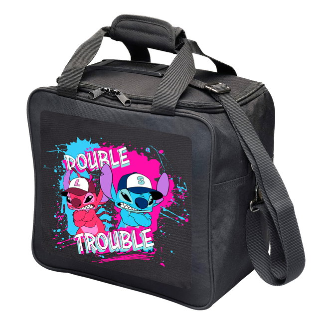 KR Strikeforce Disney Lilo & Stitch Double Trouble Single Tote Black ...