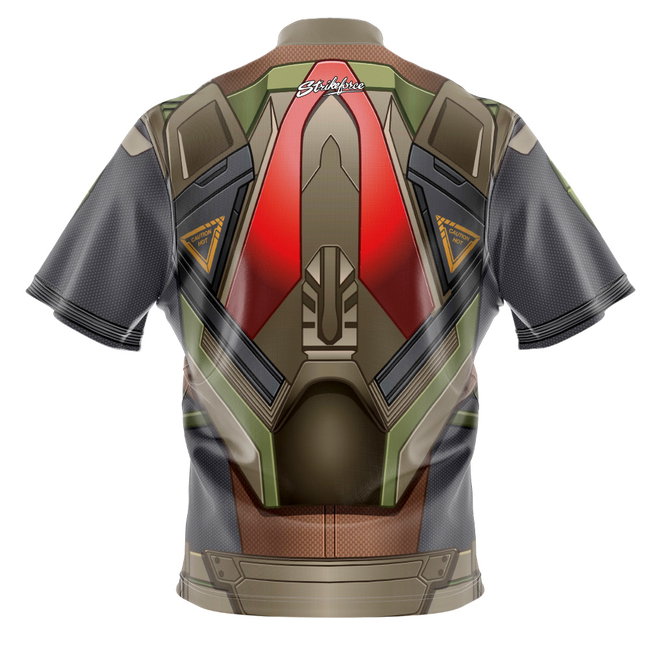 KR Strikeforce Marvel Falcon Costume Bowling Jersey + FREE SHIPPING