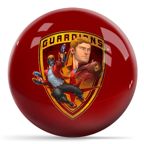 KR Strikeforce Marvel Guardians of the Galaxy Star-Lord Bowling Balls ...