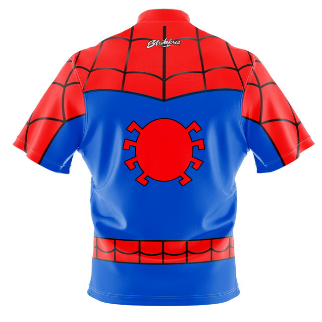 KR Strikeforce Marvel Spider-Man Costume Bowling Jersey + FREE SHIPPING