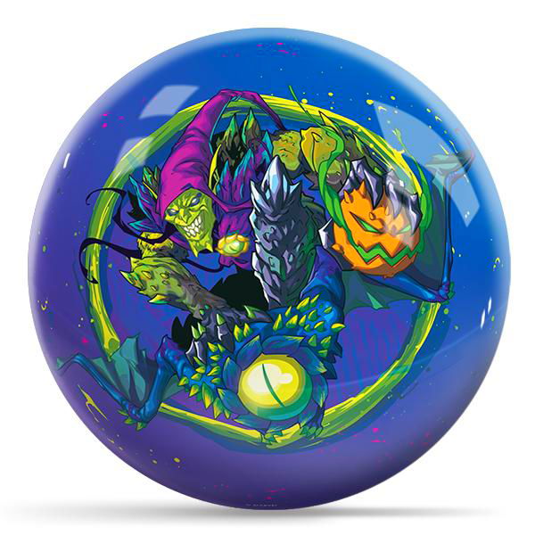 KR Strikeforce Marvel Spider Man Green Goblin Characters Bowling Balls ...