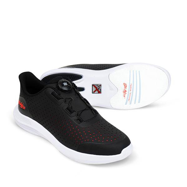 KR Strikeforce Mens Arrow FT Black/Red Bowling Shoes + FREE SHIPPING