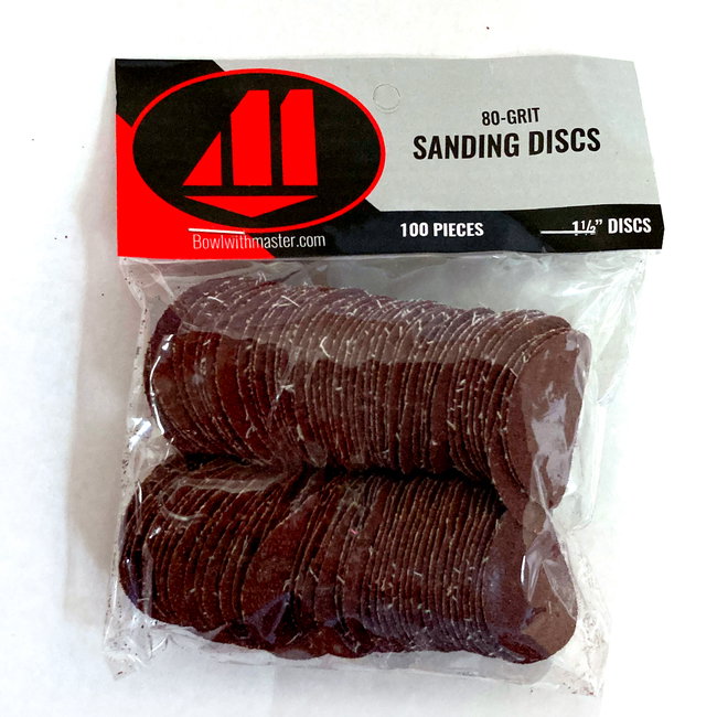 Master Sanding Discs 1-1/2in 100pk + Free Shipping