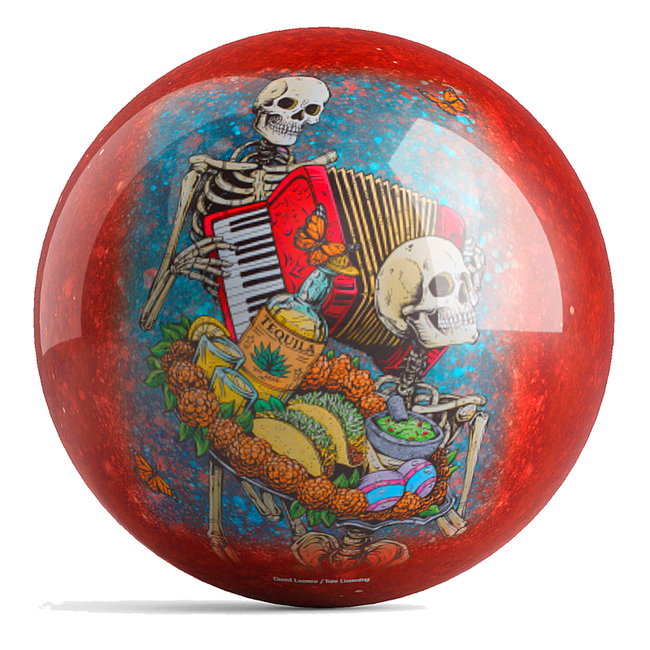 OnTheBallBowling Day of the Dead Bowling Balls + FREE SHIPPING