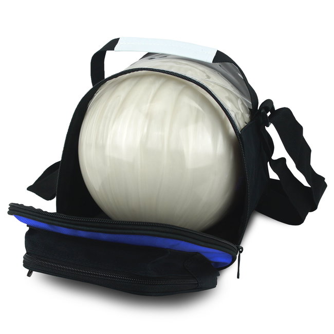 Tenth Frame Deluxe Add-On Bag Black/Blue Bowling Bags + FREE SHIPPING